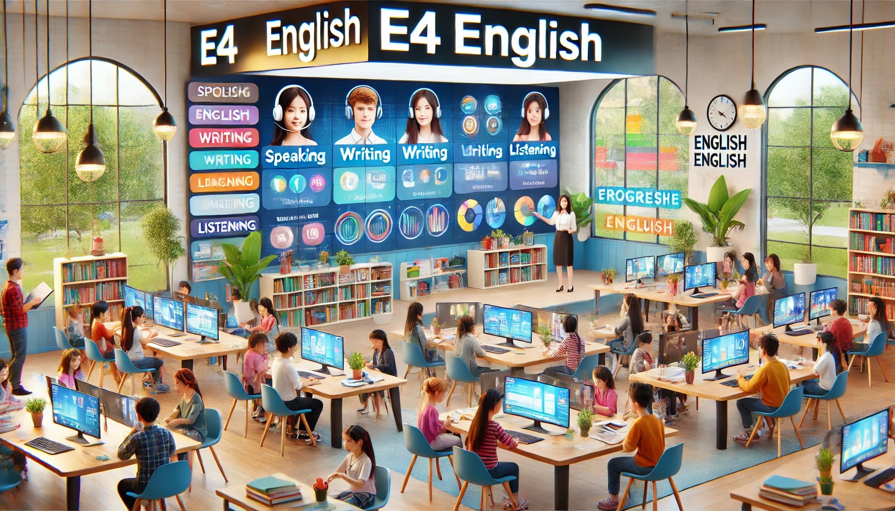 E4 ENGLISH – 영어수업에 필요한 모든 것(AI포함)을 제공해드립니다.